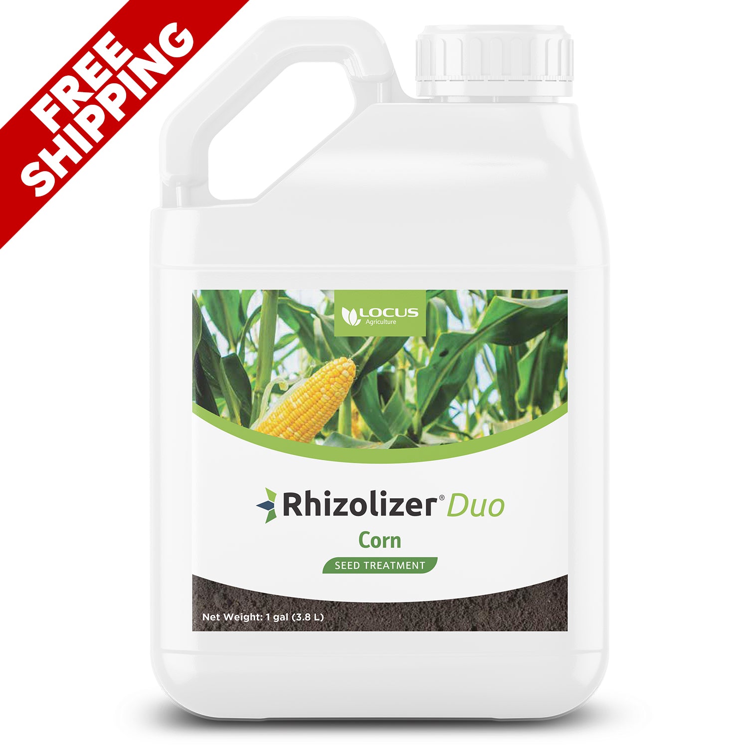 Rhizolizer Duo Seed Treatment for Corn – Sustain Seed + Soil