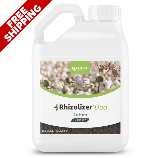 Rhizolizer Duo In-Furrow for Cotton – Sustain Seed + Soil