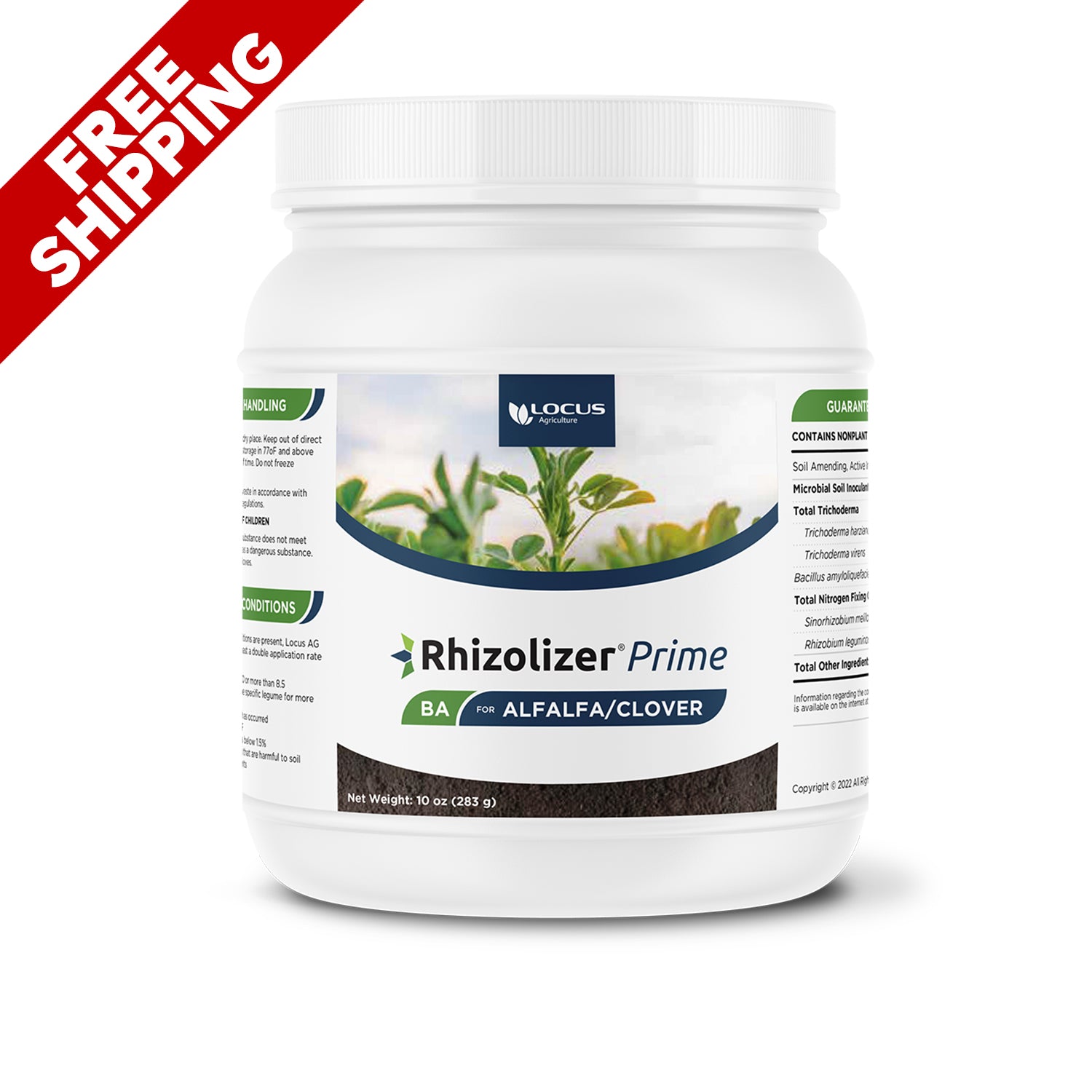 Rhizolizer Prime for Alfalfa/Clover – Sustain Seed + Soil