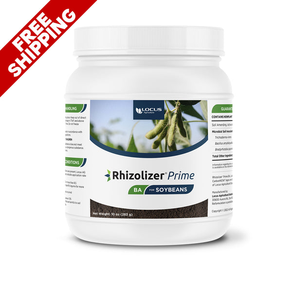 Rhizolizer Prime Box Applied for Soybeans – Sustain Seed + Soil