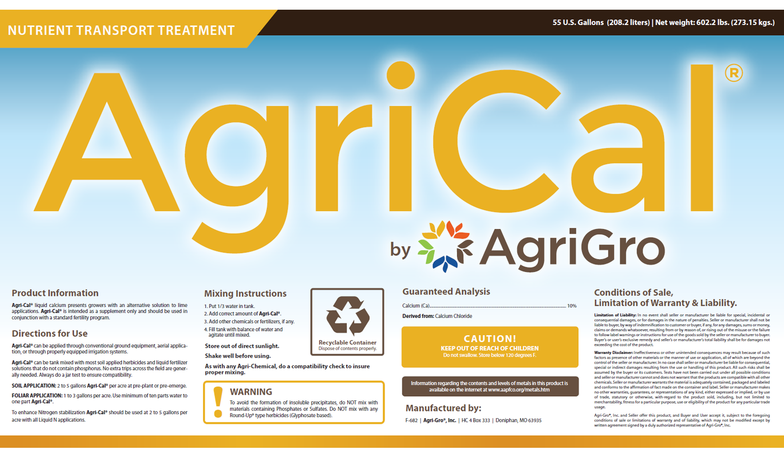 AgriCal by AgriGro – Sustain Seed + Soil